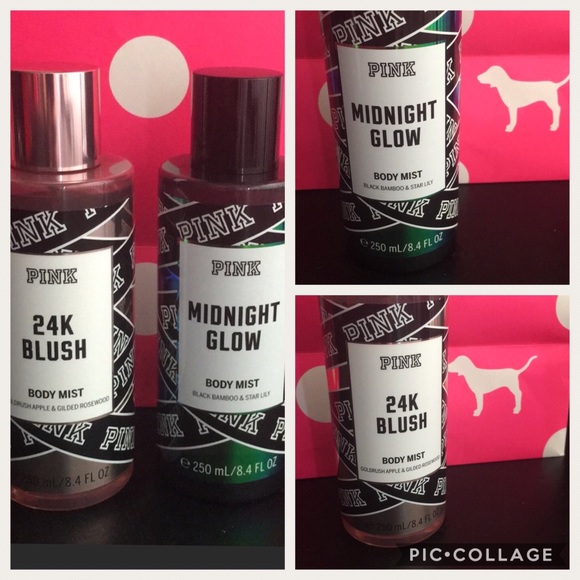 PINK Victoria's Secret | Makeup | New Bundle Vs Pink 24k Blush Midnight ...